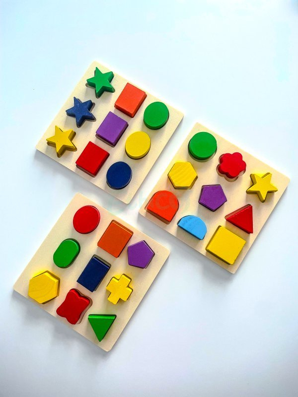 Buy Wooden Geometric Shapes Puzzle in Sri Lanka